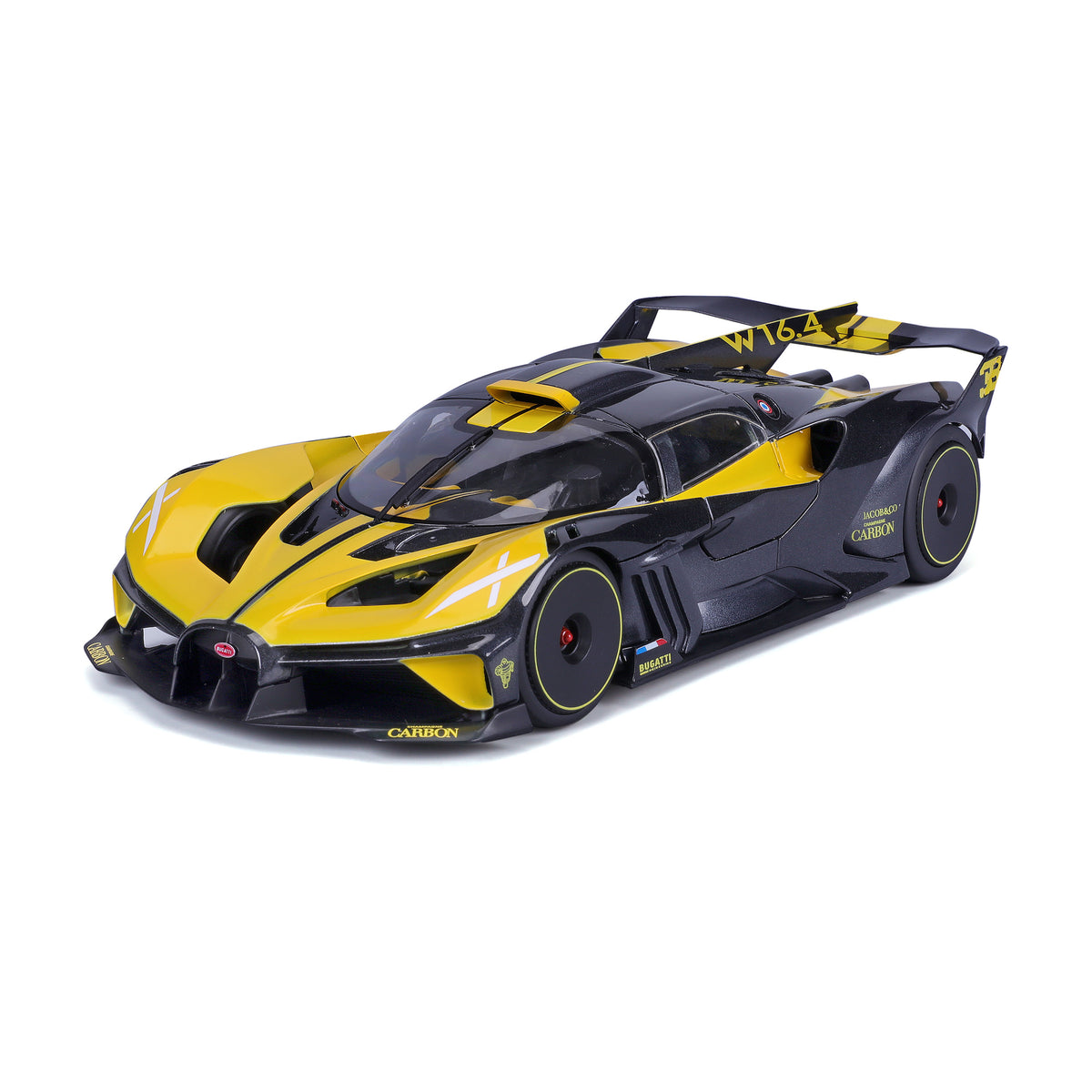 1:18 BUGATTI BOLIDE YELLOW – One For Fun