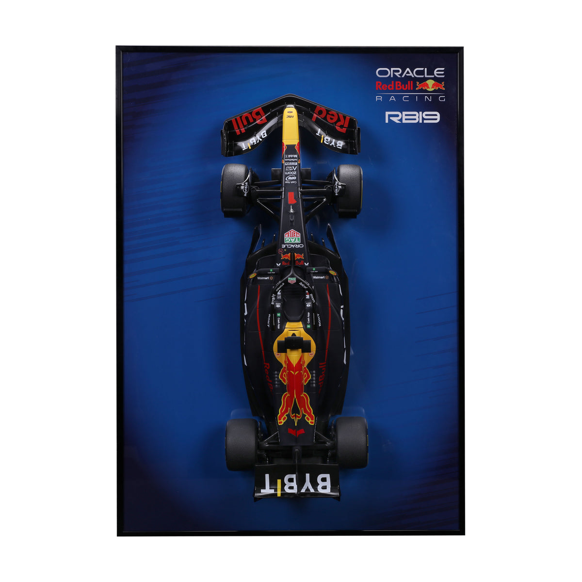 1:10 RC F1 RED BULL RACING RB19 2023 VERSTAPPEN PHOTO FRAME DISPLAY ...