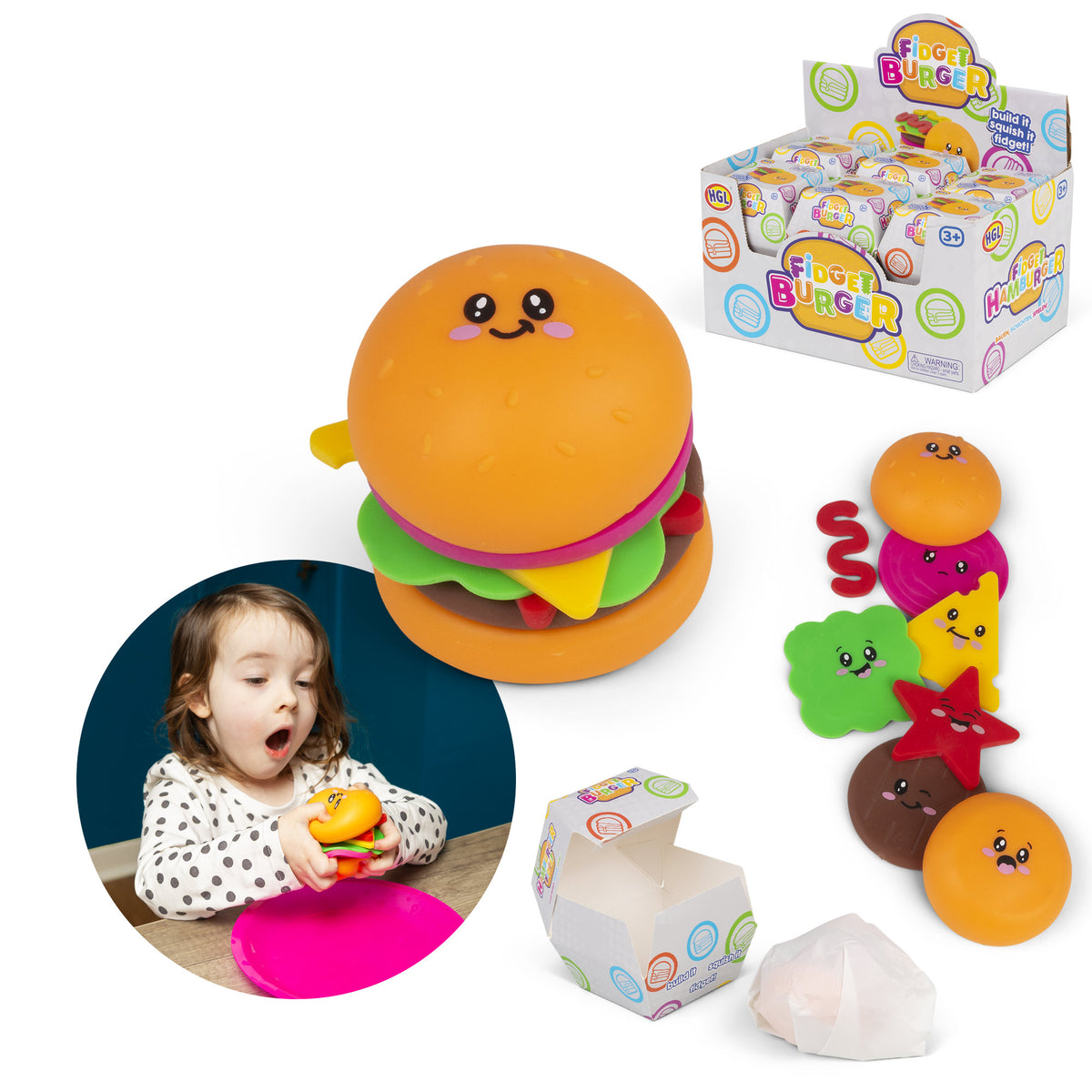 FIDGET BURGER – One For Fun